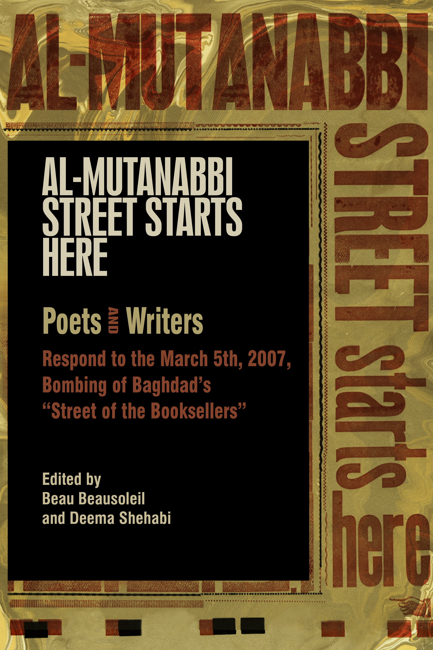 Al-Mutanabbi Street Starts Here reviewed on Jadaliyya - PM Press