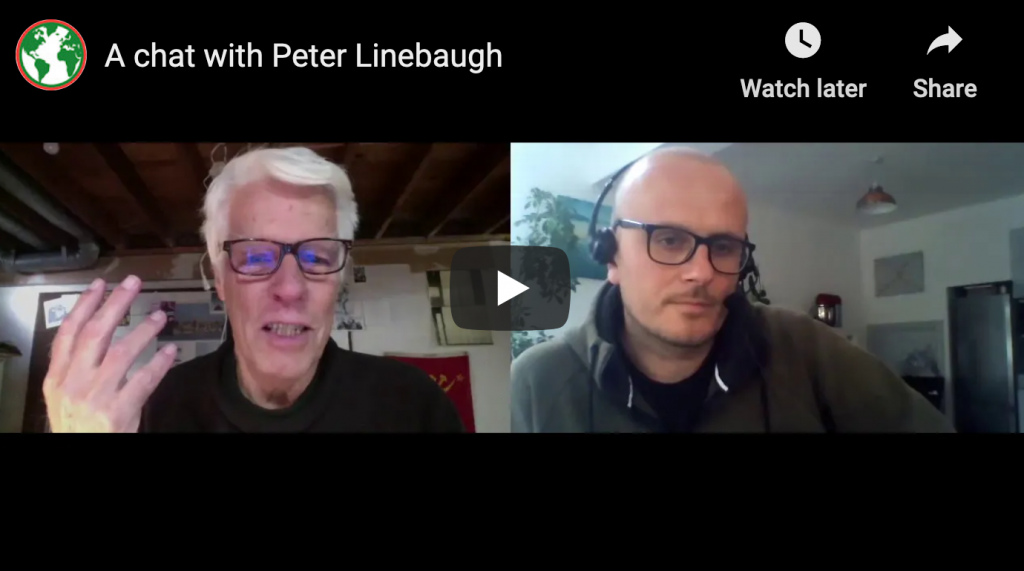 Peter Linebaugh interviewed by Independent Left - PM Press