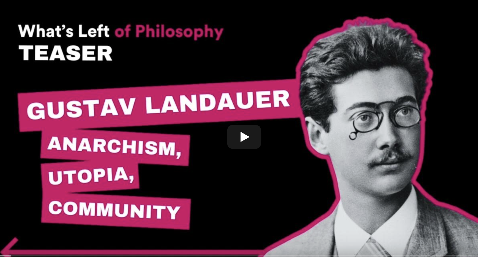 12 Teaser | Gustav Landauer: Anarchism, Utopia, Community - PM Press