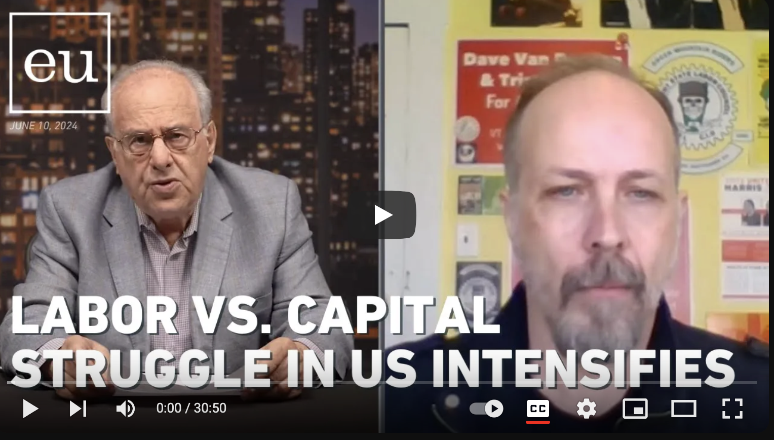 Labor Vs Capital Struggle in the US Intensifies - PM Press