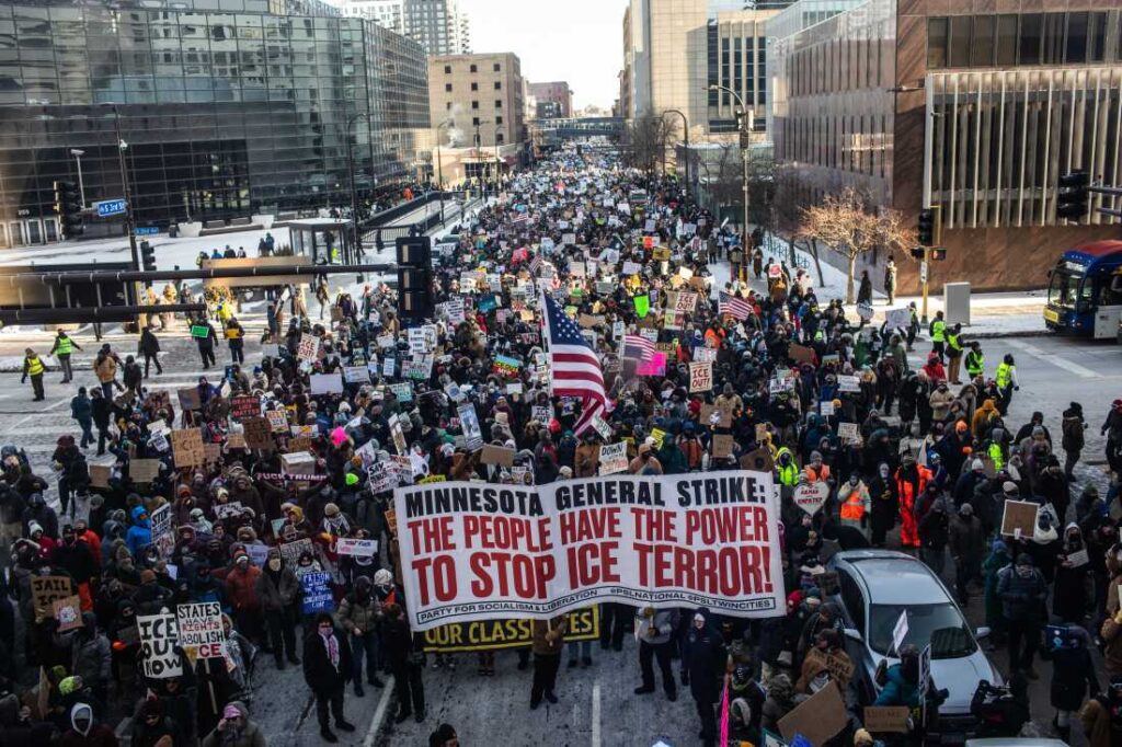 THE HISTORIC 2026 MINNEAPOLIS GENERAL STRIKE AGAINST FASCISM - WORKING ...
